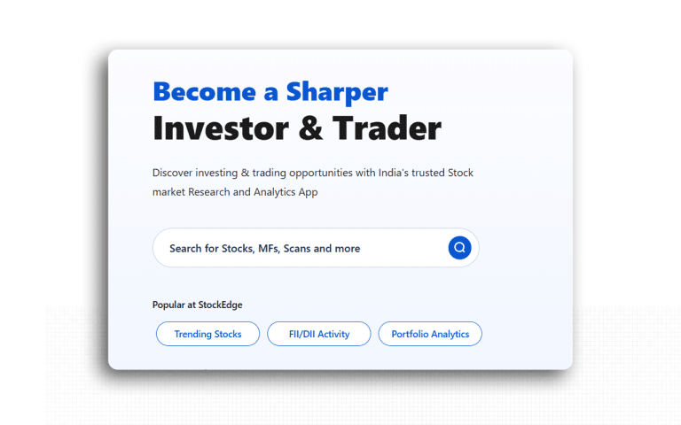 StockEdge Review (Data-Backed) 2026: Features, Pros vs Cons, Pricing ...