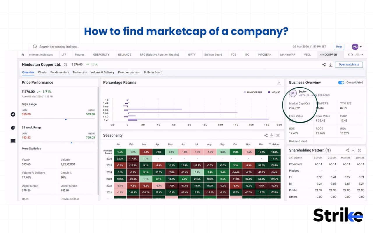 Market Cap: Definition, Types and Importance of Market Cap